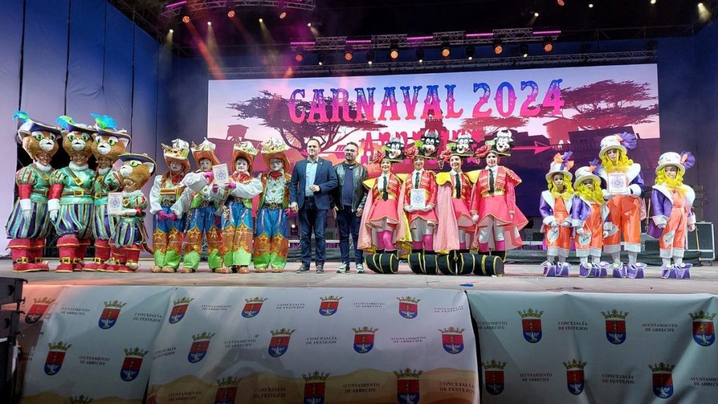 Los Noveleros ganan el Concurso de Murgas Infantiles del Carnaval de Arrecife – Grupo ...