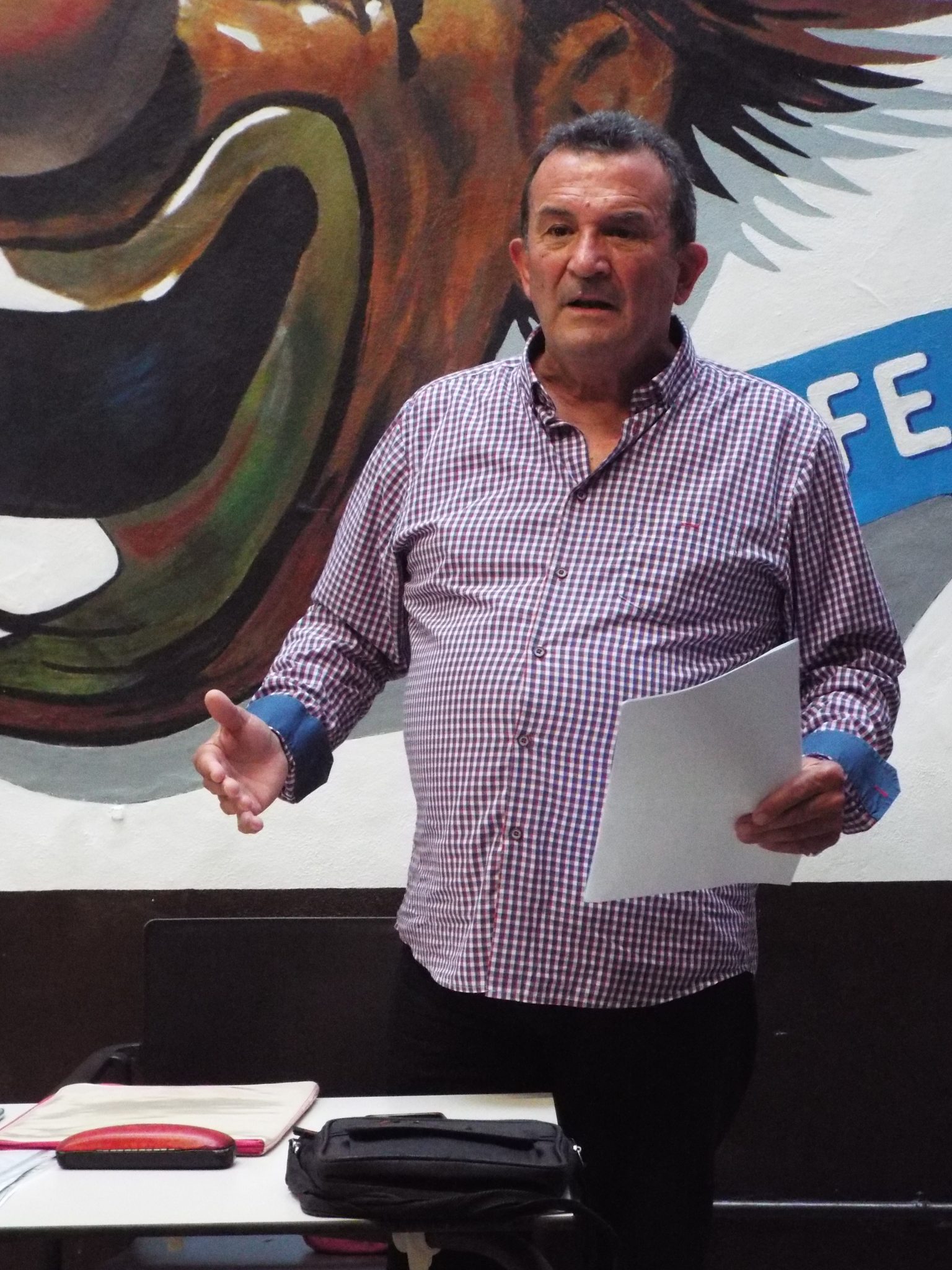 Jesús Manuel Rodríguez alternativa a la presidencia de la Ni Fú-Ni Fá ...